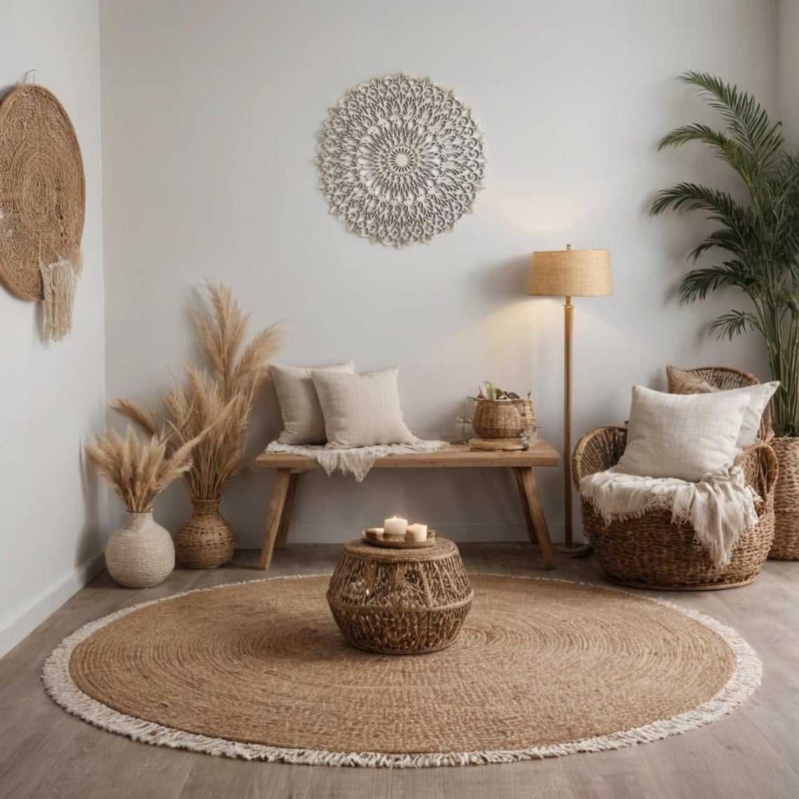 Handmade Wooden Mandala Wall Art, a Sacred Geometry and Boho Zen Decor ...