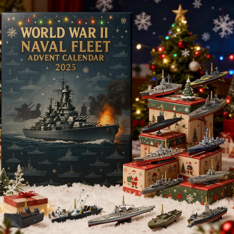 Ships Advent Calendar - Etsy UK