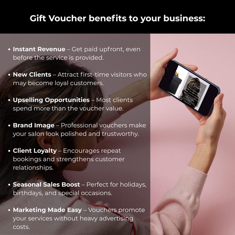 Editable Hair Salon Gift Voucher Template: Printable A6 Design - Etsy