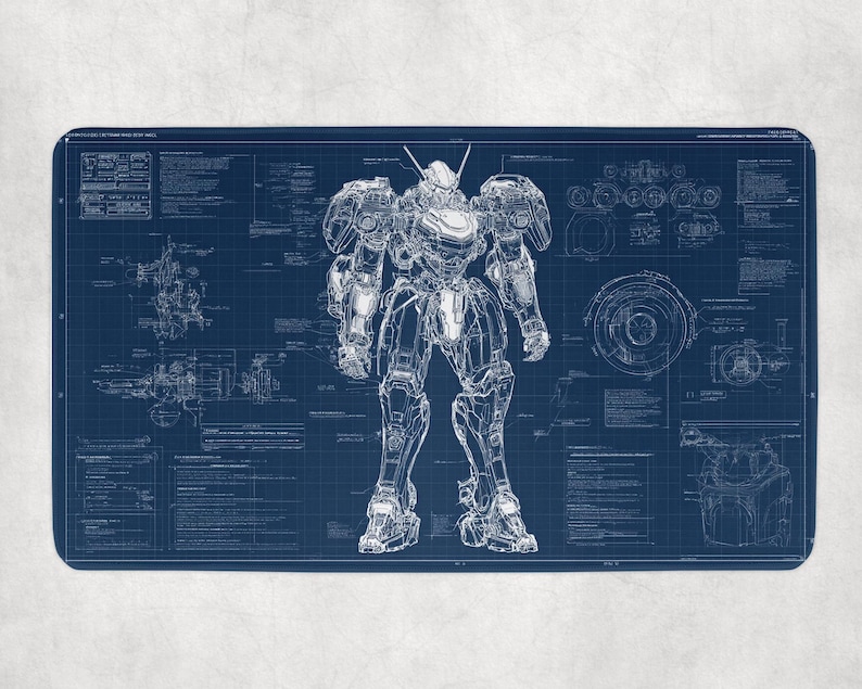TCG Playmat Compatible With Gundam Card Game | Unofficial Gundam ...