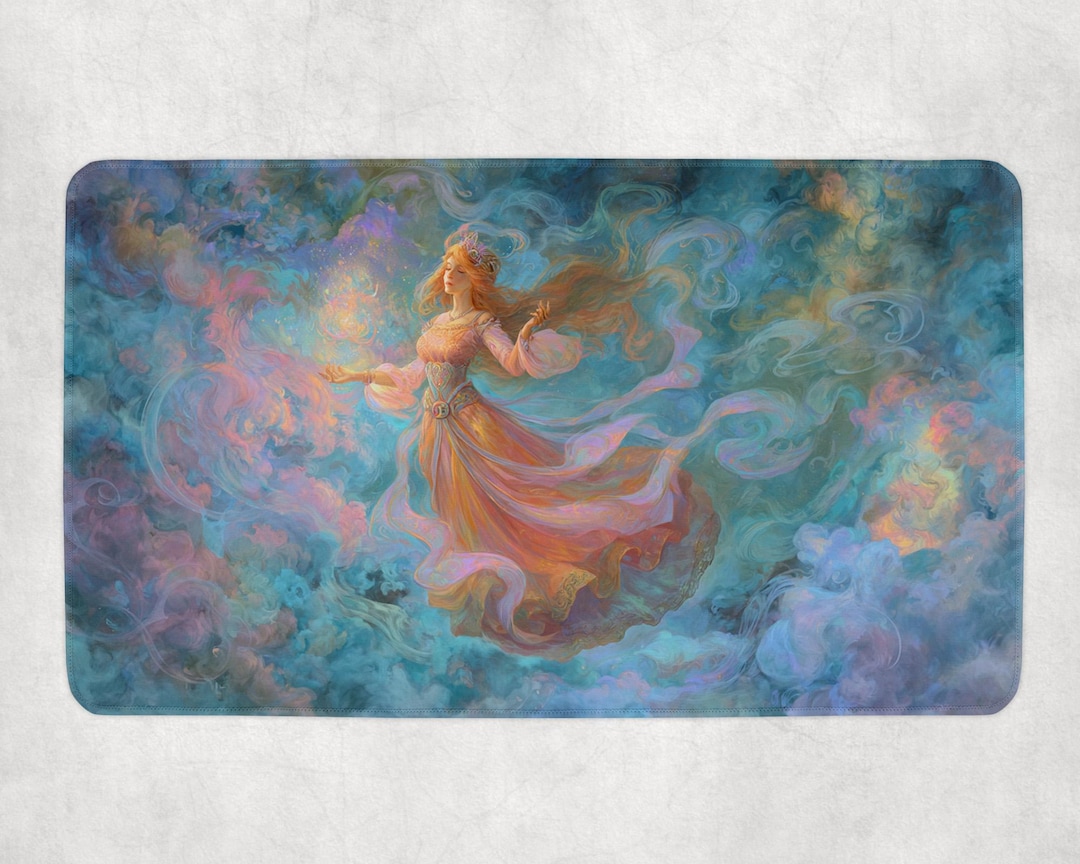 Fae Sorceress Queen Themed Playmat | Unofficial MTG Playmat | Gift for ...