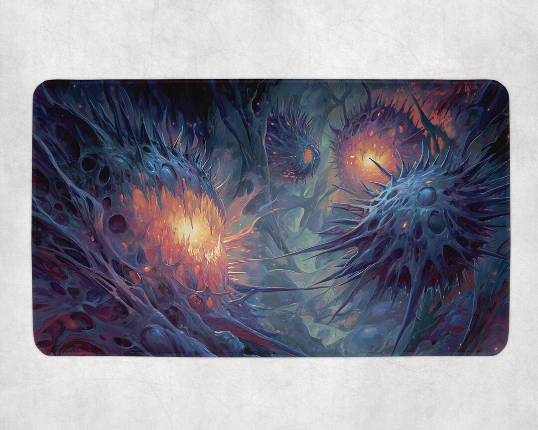 Alien Hive Playmat – Sci Fi Gaming Mat for MTG, Yugioh, Swarm of Sliver ...