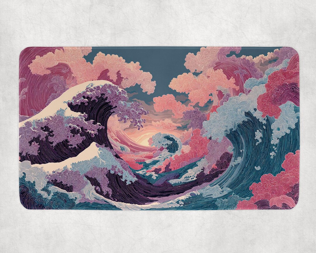 Japanese Playmat | Japanese Wave Great Wave Themed Playmat | Unofficial ...