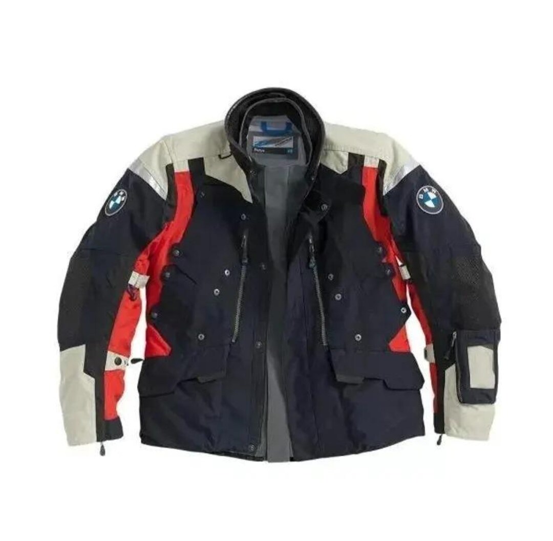 Men's BMW Motorrad Rallye Motorcycle Jacket – Red Racing Adventure ...