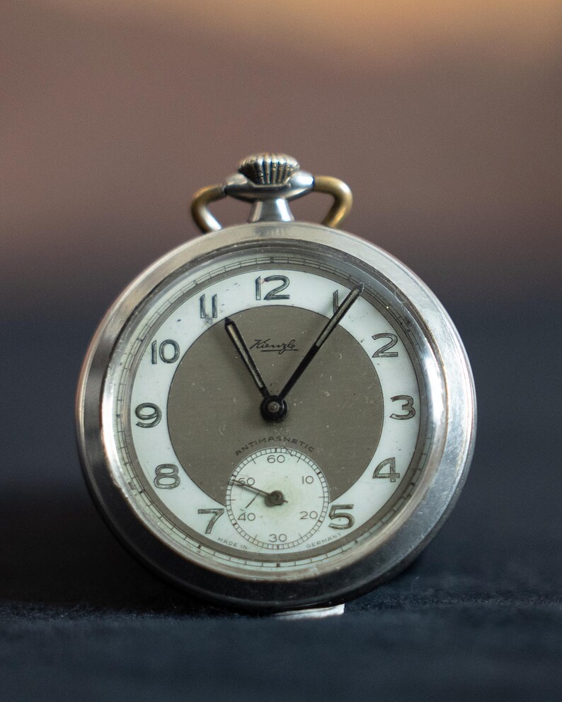 A Rare Vintage German Pocket Watch | Hema Mechanical | Antimagnetic ...
