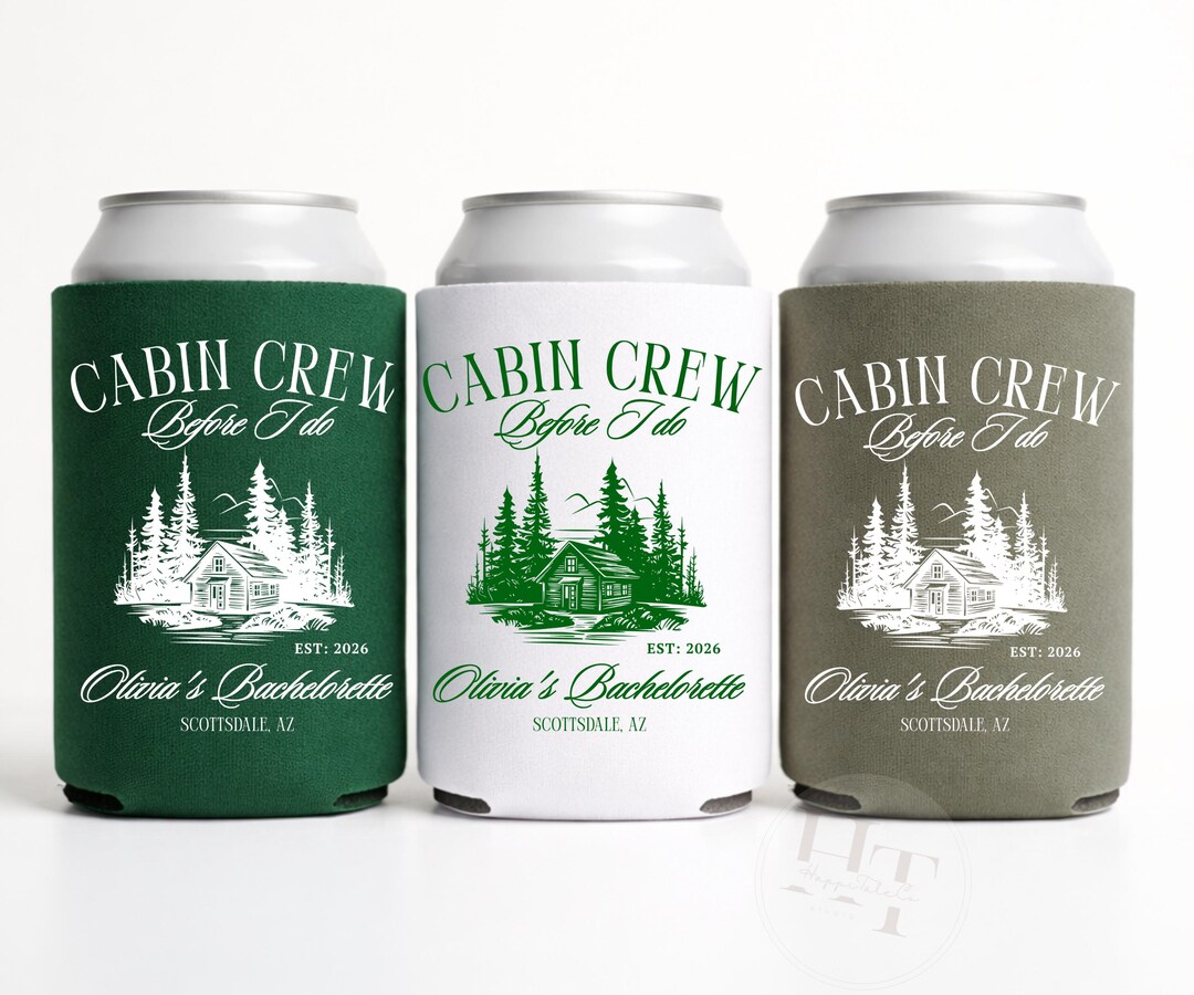 Cabin Crew Bachelorette Can Coolers, Before I Do Bachelorette Favors ...