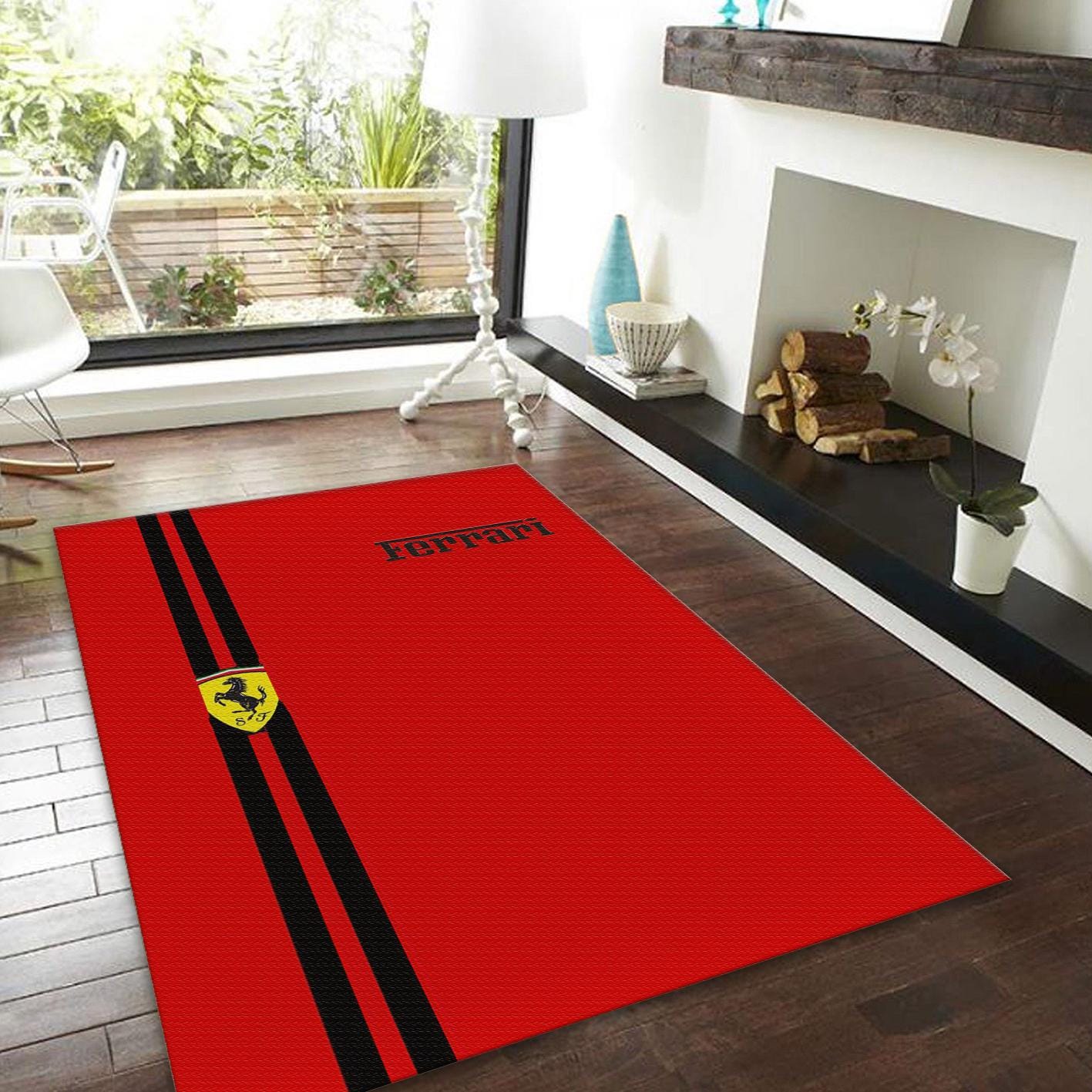 Ferrari F1 Team Rug, Personalized Car Carpet - Etsy