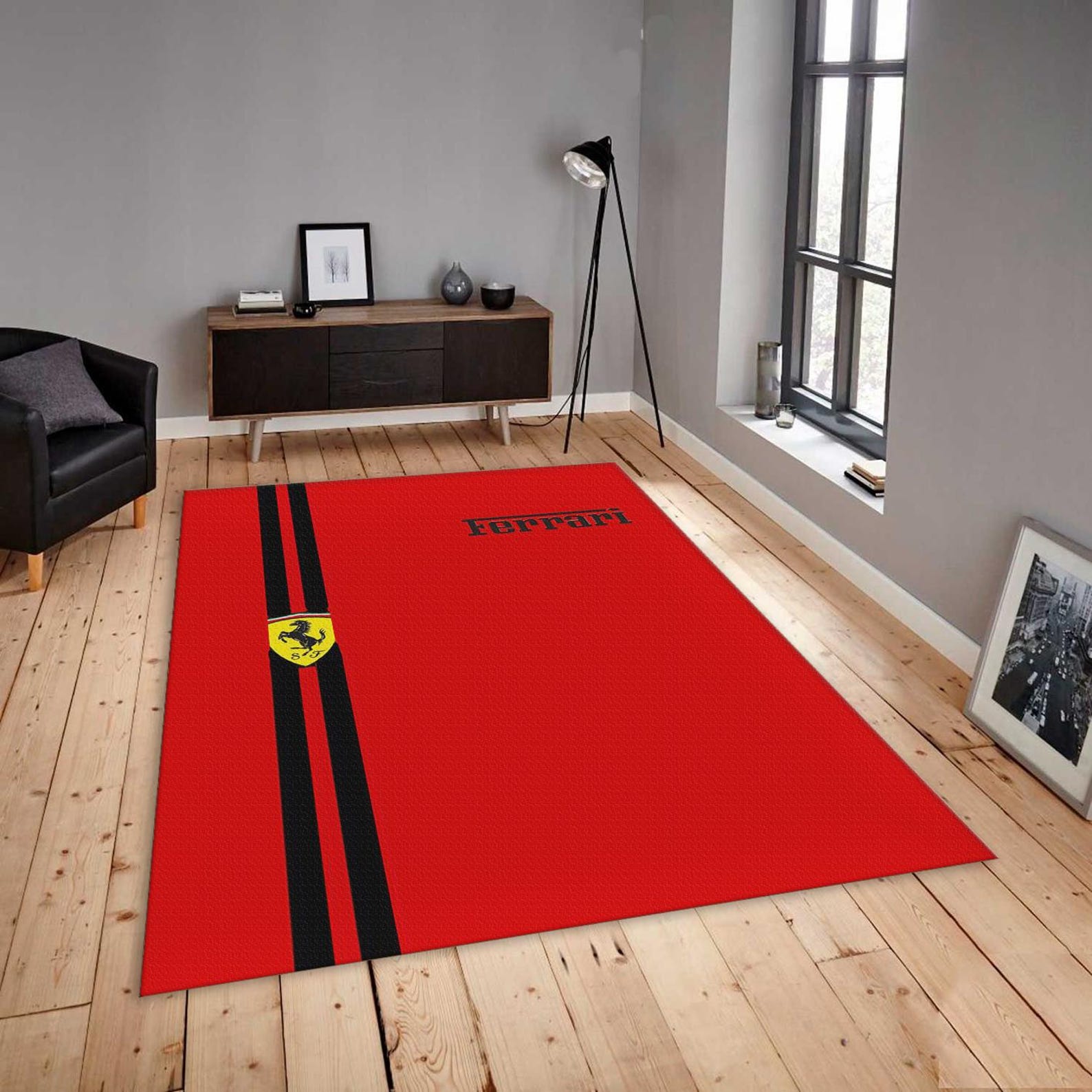 Ferrari F1 Team Rug, Personalized Car Carpet - Etsy