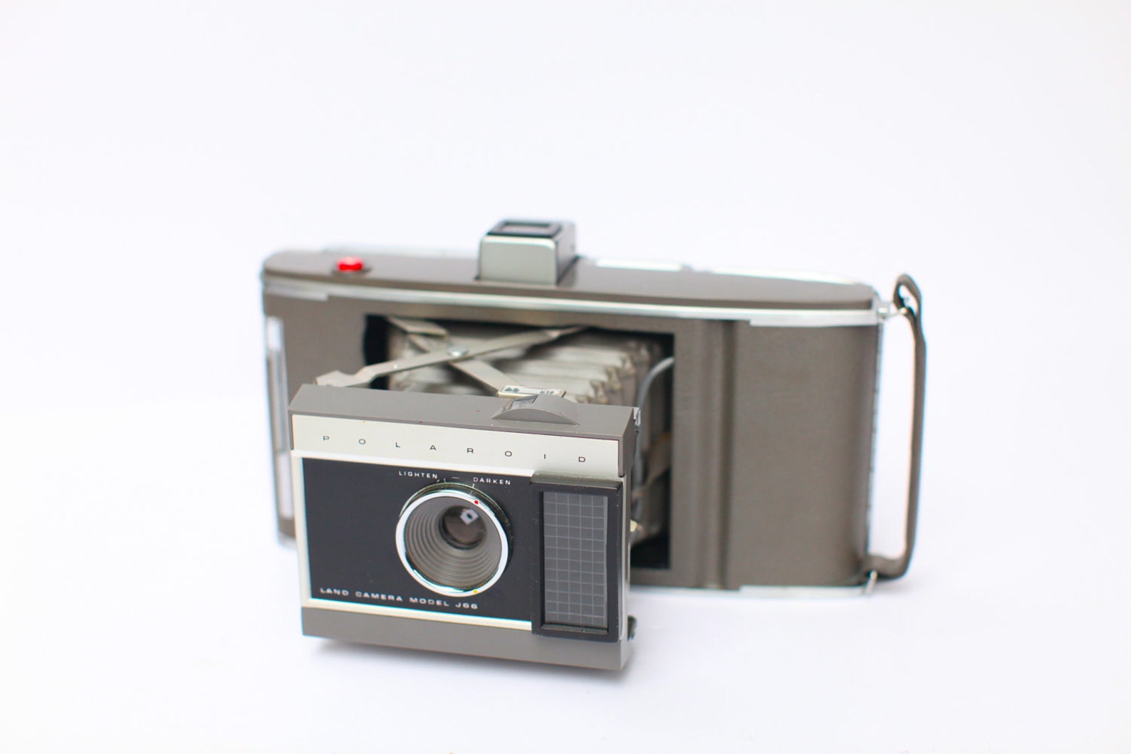 Polaroid J66 Land Camera and Leather Case - Etsy