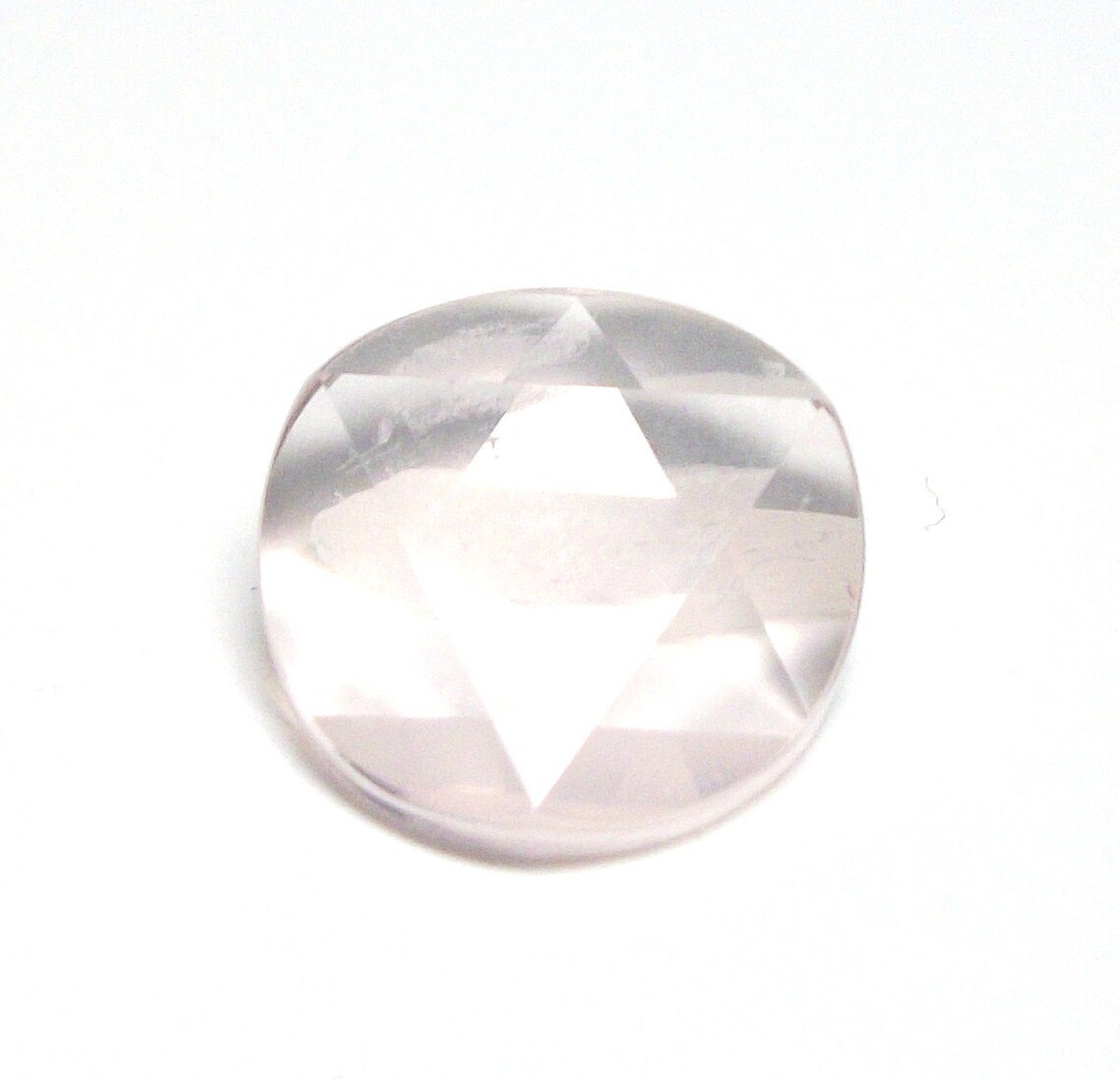 Star cut pink quartz specialty cut quartz star milky | Etsy