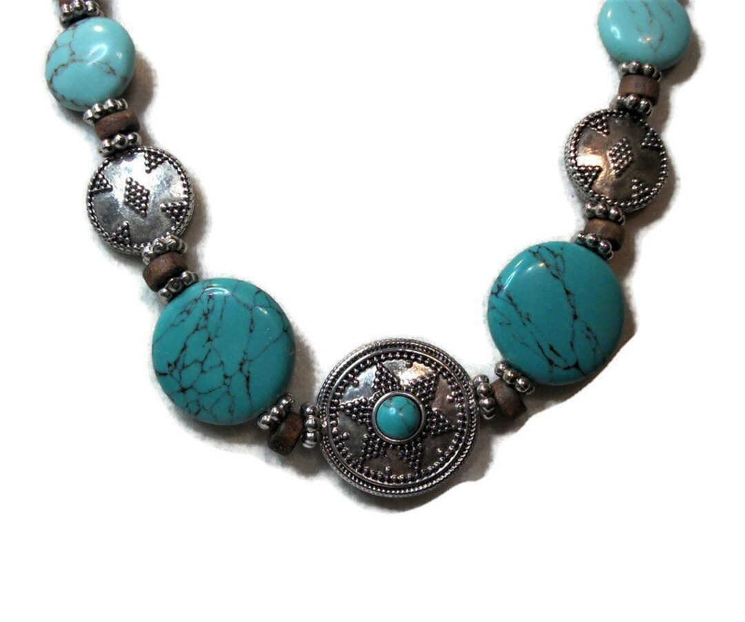 Vintage Turquoise, Faux Turquoise, Turquoise Jewelry, Turquoise Brown ...