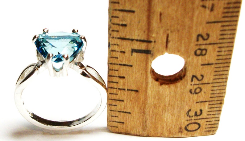 Topaz Turquoise Blue Topaz Turquoise Topaz Ring Blue - Etsy