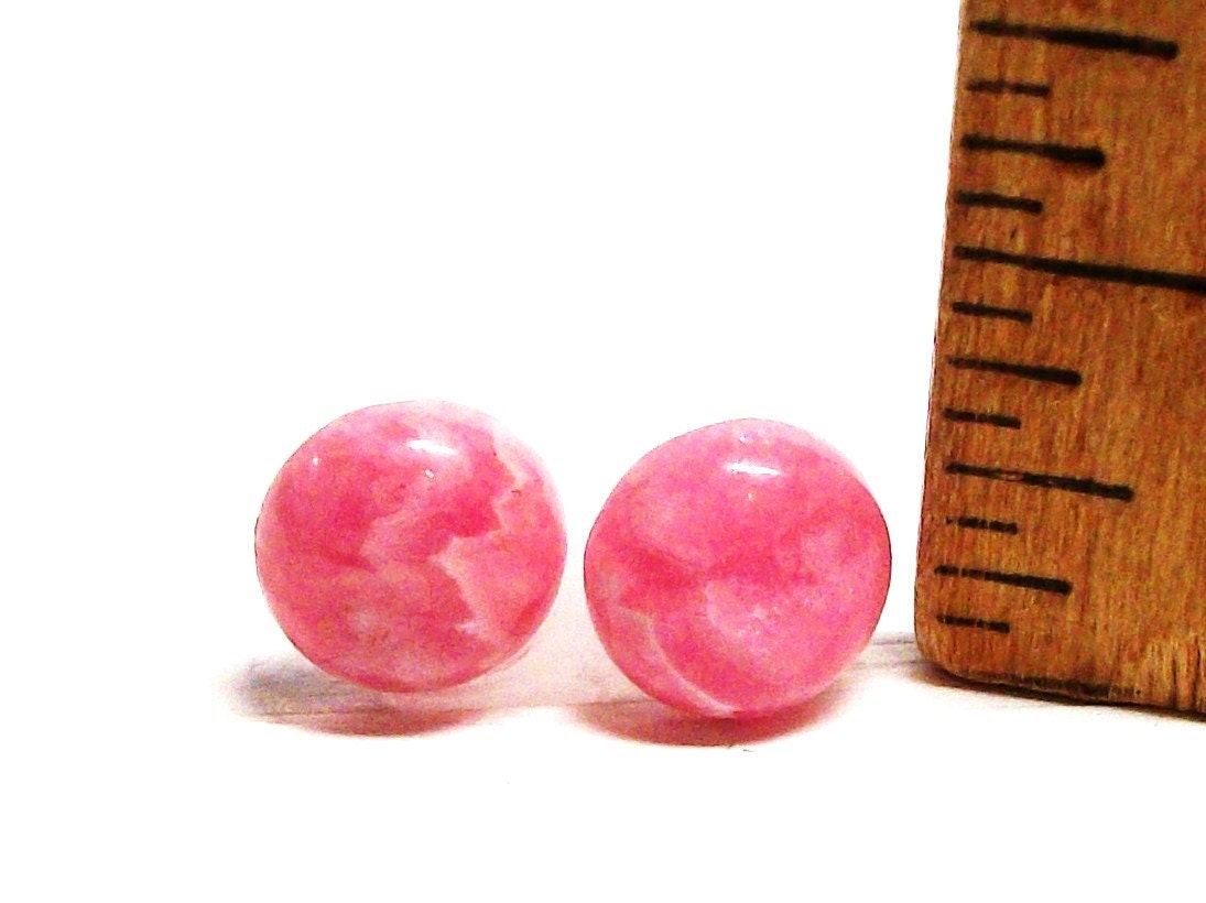 Rhodocrosite Pink Cabochons Pink Cab Jewelry Making | Etsy