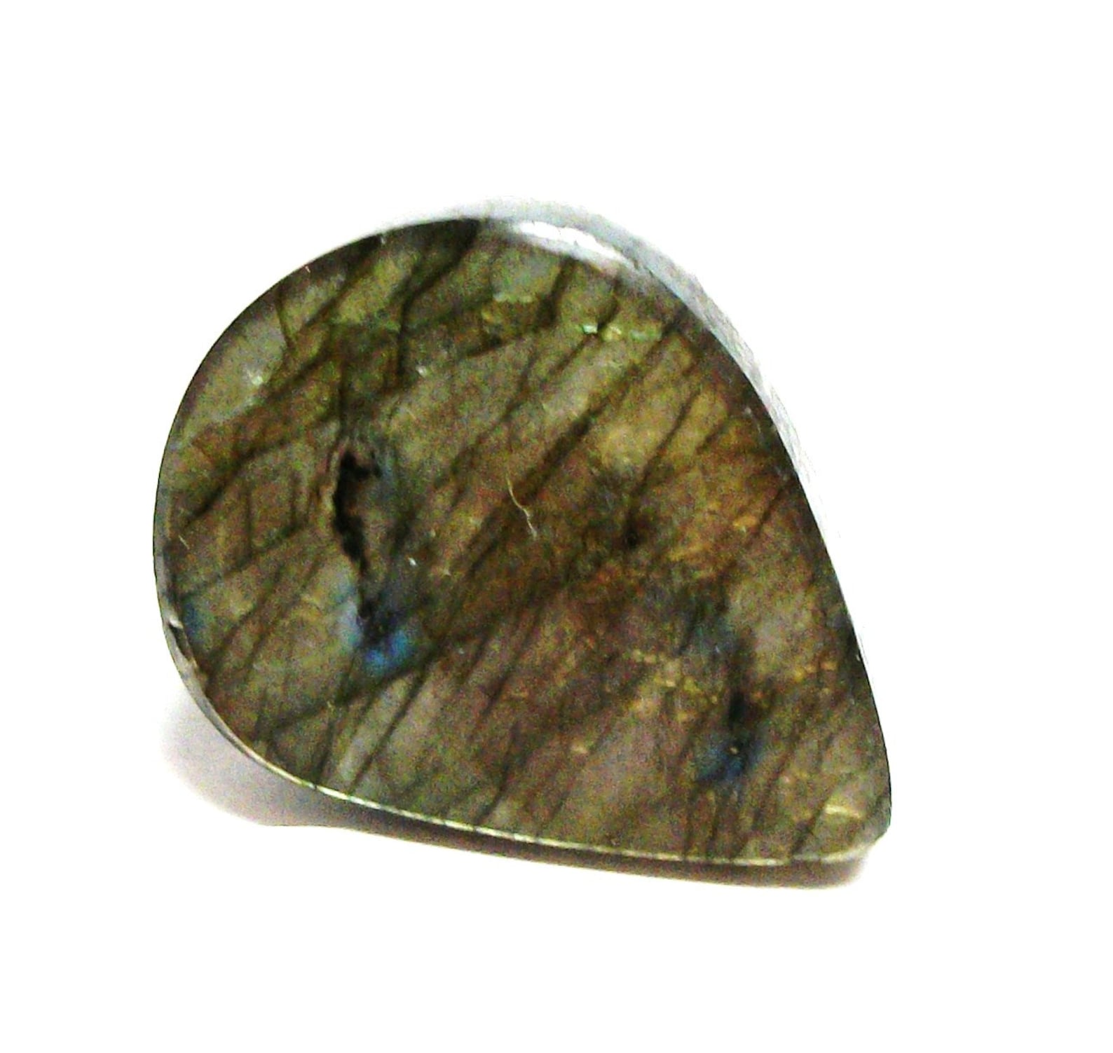 Labradorite Labradorite Cab Green Brown Yellow Jewelry - Etsy