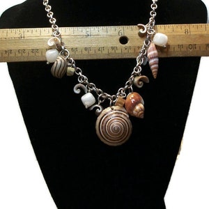 Vintage Seashell, Boho Shell Necklace, Summer Jewelry, Bohemian ...