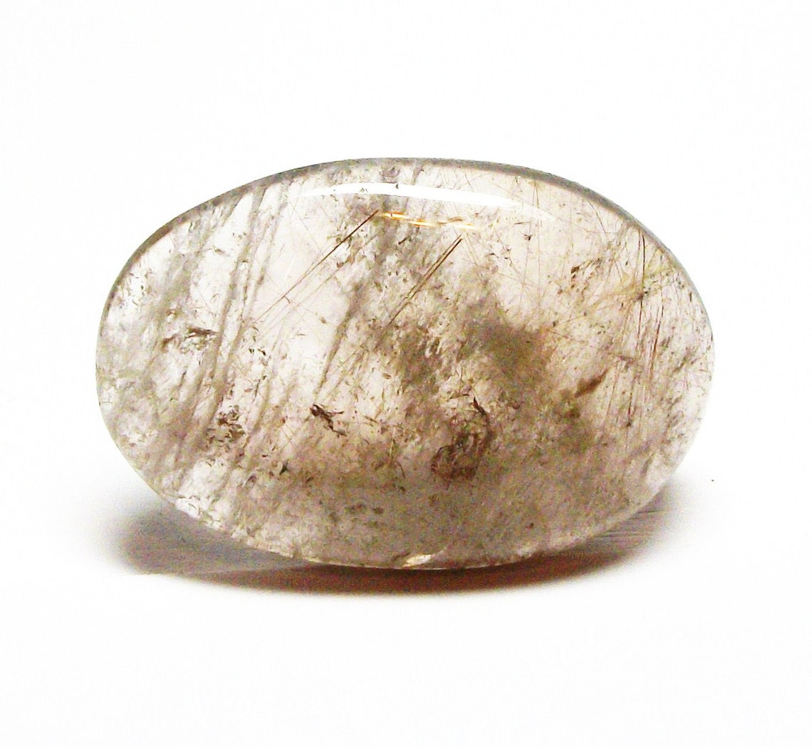 Quartz Cabochon Rutilated Quartz Cab Rutile Brown and | Etsy