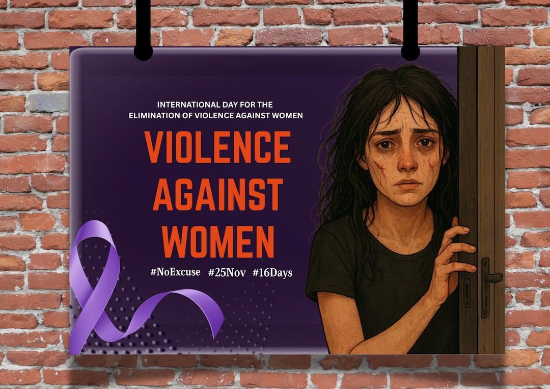 Editable Poster for International Day for the Elimination of Violence ...