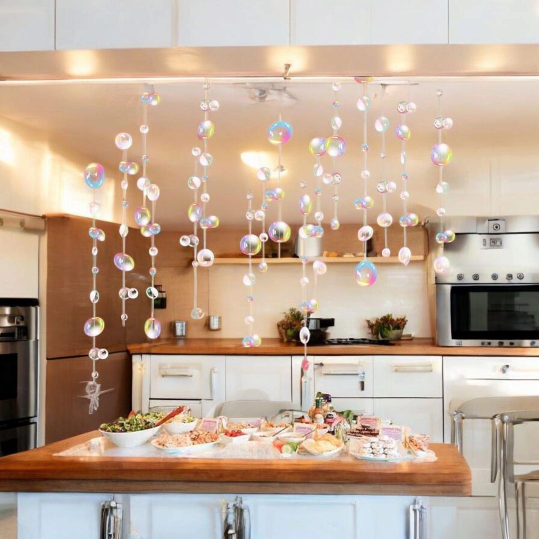 Transparent Bubble Garland Underwater Party Decor – Mermaid Birthday ...