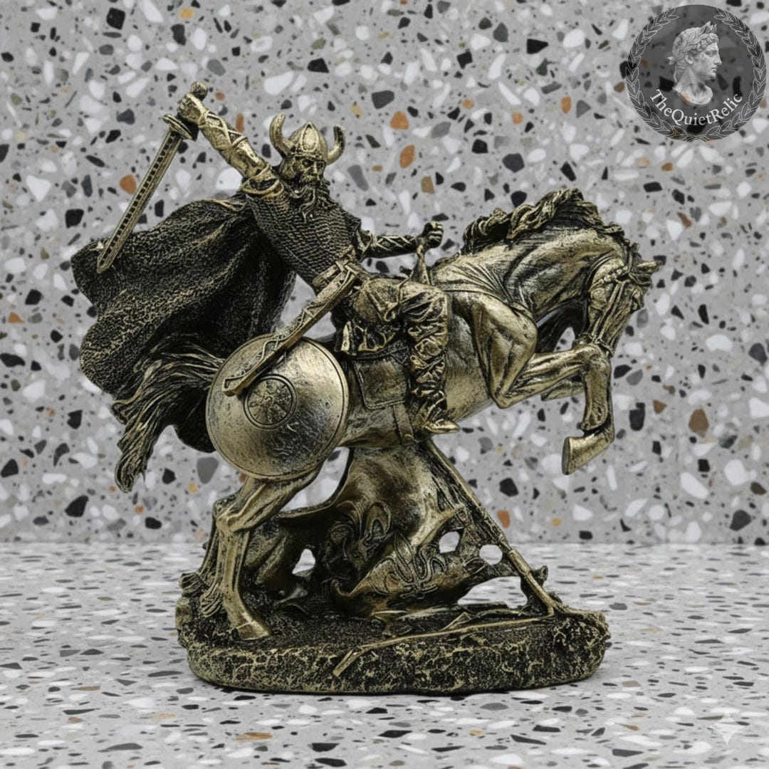 New Medieval Samurai Knight Roman Warrior Figurine Resin Armor Model ...