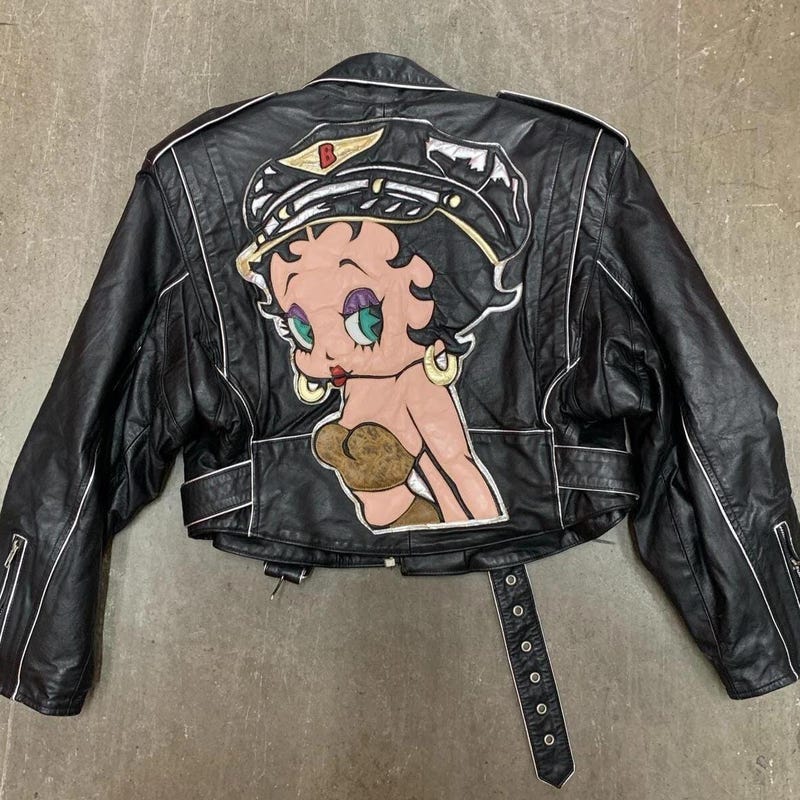 Betty Boop Biker - Etsy