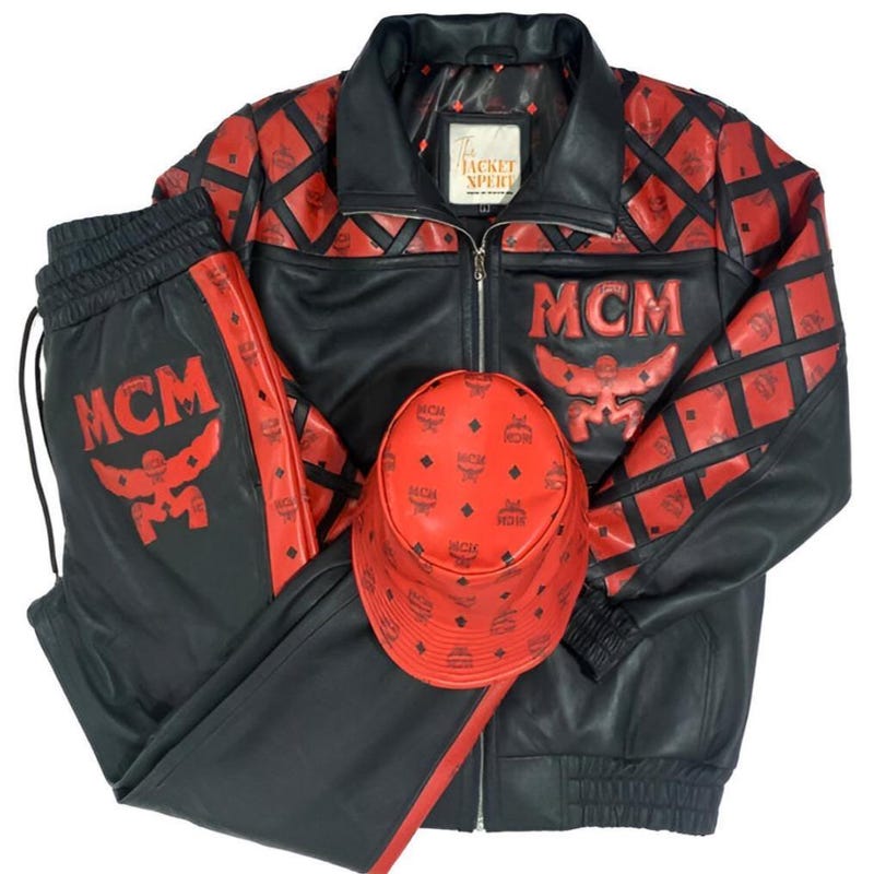 Red Mcm Suit - Etsy UK