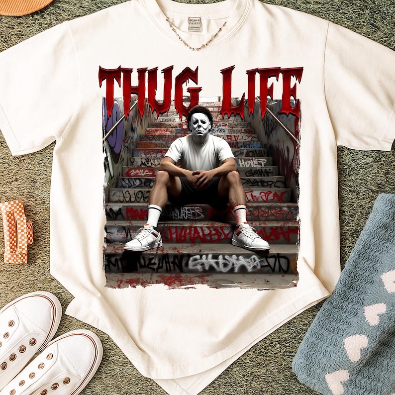Thug Life Horror Movie Png, Halloween Png, Scary Halloween Png, Horror ...
