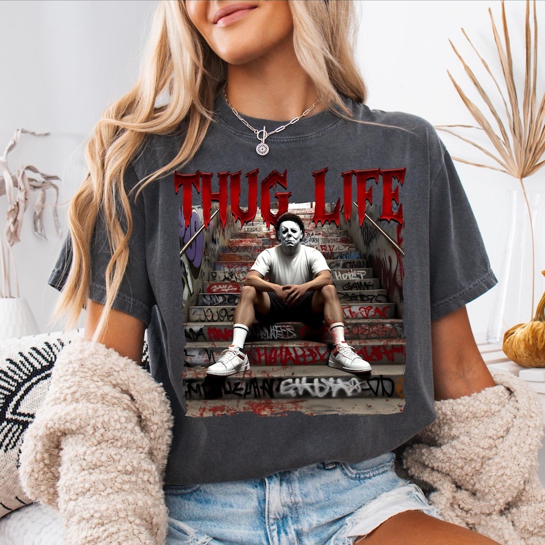 Thug Life Horror Movie Png, Halloween Png, Scary Halloween Png, Horror ...