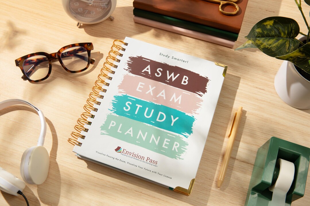 ASWB Exam Study Planner: LMSW & LCSW Exam Prep - Goal Tracking - Etsy