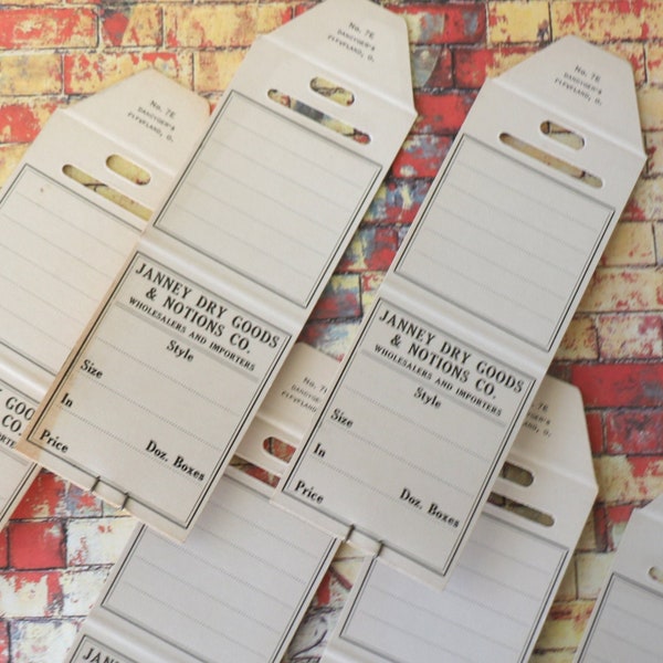 Antique Price Tags - Etsy