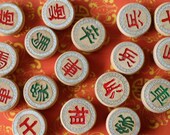 3 Vintage Wooden Chinese Checker Pieces | Etsy