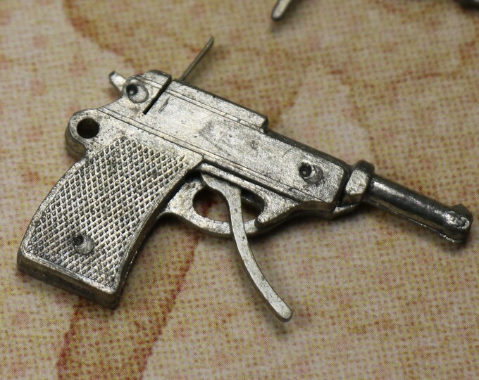 1 Vintage Miniature Metal James Bond Toy Gun - Etsy