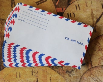 Airmail envelopes | Etsy