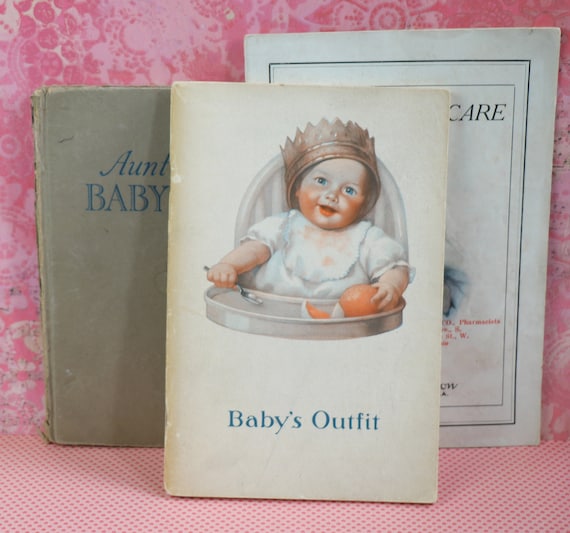 1 Antique/vintage Baby Care Book - Etsy