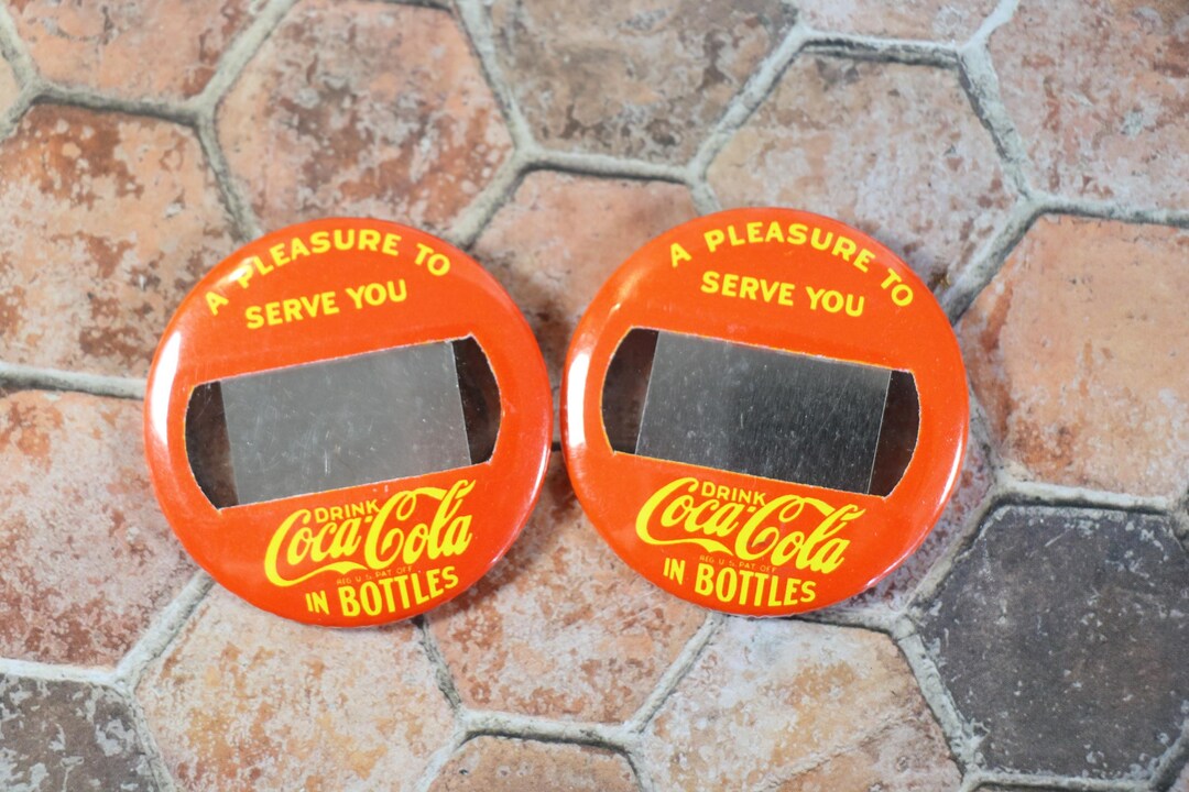 1 Vintage Coca-cola Server Name Pin - Etsy