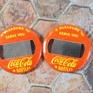 1 Vintage Coca-cola Server Name Pin - Etsy