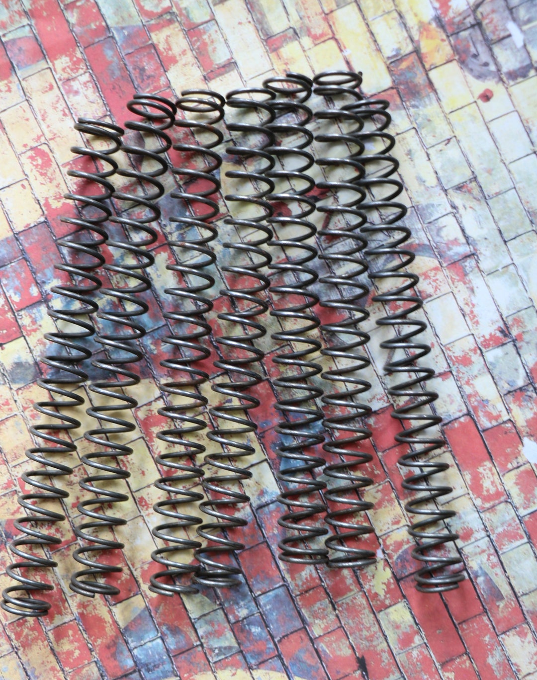 1 Vintage Large Industrial Steel 6-1/2 Inch Compression Spring - Etsy