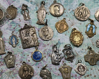 Religious medals | Etsy