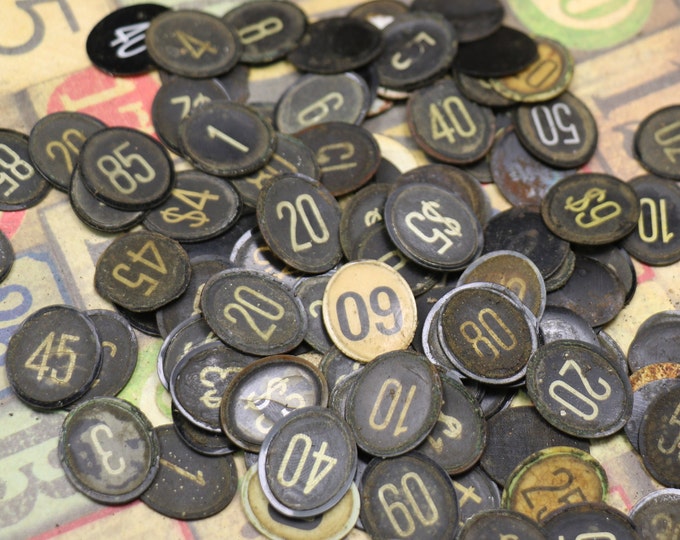 1 Antique Cash Register Number - Etsy