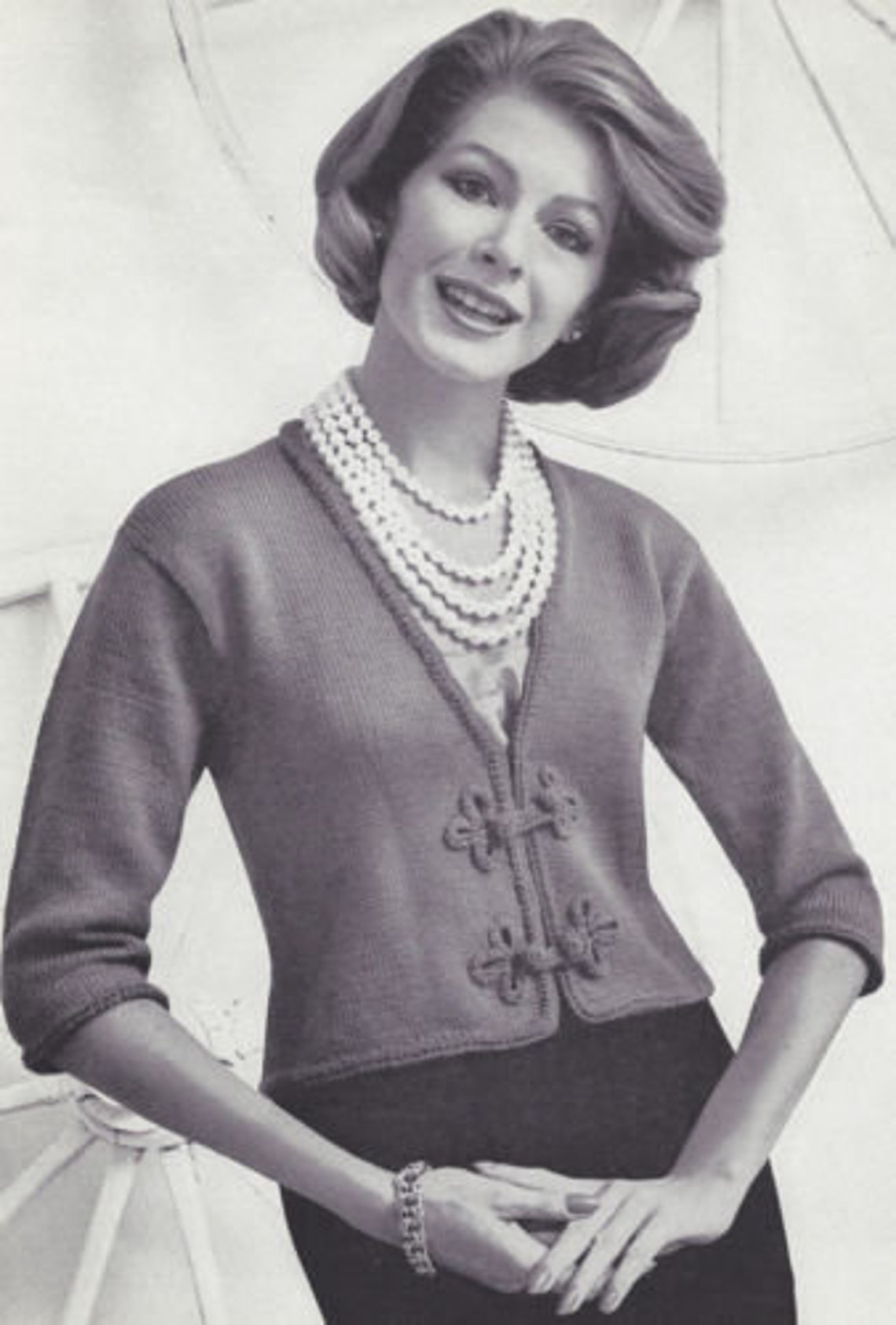 1 Vintage Black Fabric Frog Closure Set | Etsy