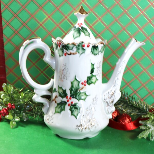 Christmas Teapots - Etsy