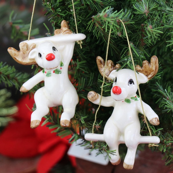 Ceramic Reindeer - Etsy