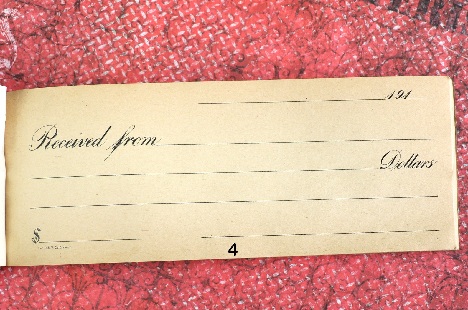 1 Antique/vintage Book of Receipts, Promise to Pay and the Such - 7 ...