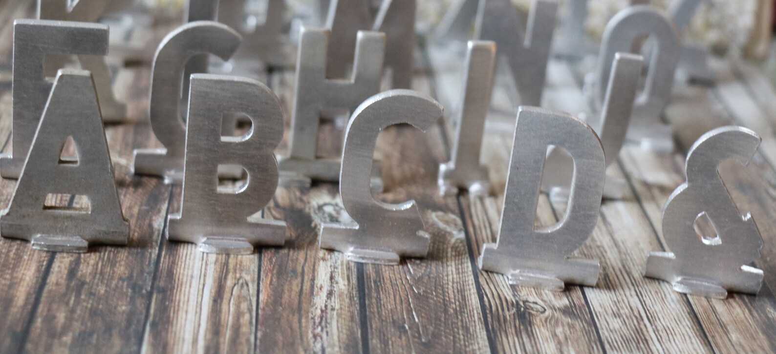 1 Vintage Metal Mailbox Alphabet Letter - Etsy
