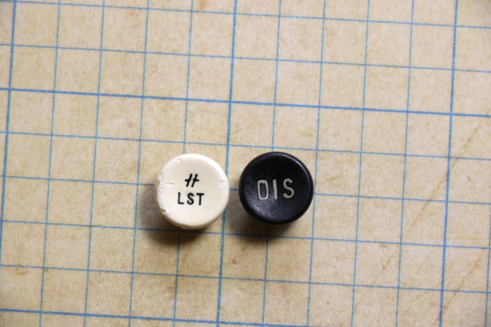 1 Vintage Adding Machine Number and Month Key - Etsy