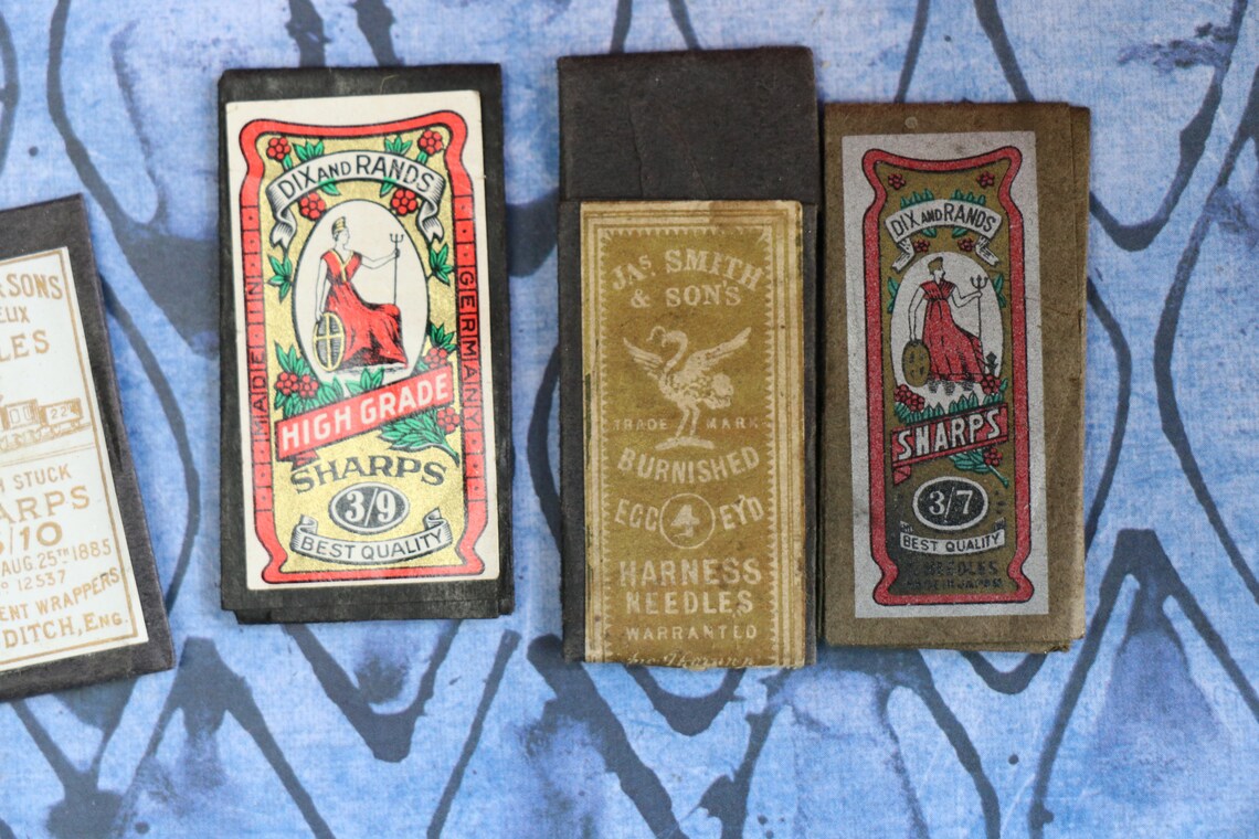 1 Pack Vintage Sewing Needles - Etsy