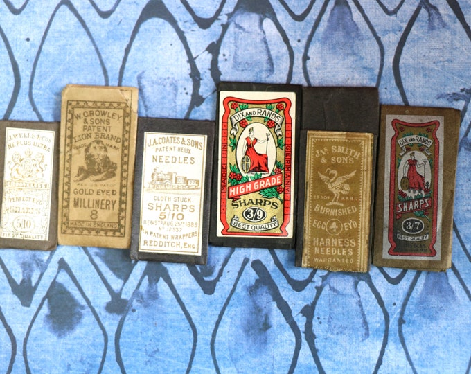 1 Pack Vintage Sewing Needles - Etsy