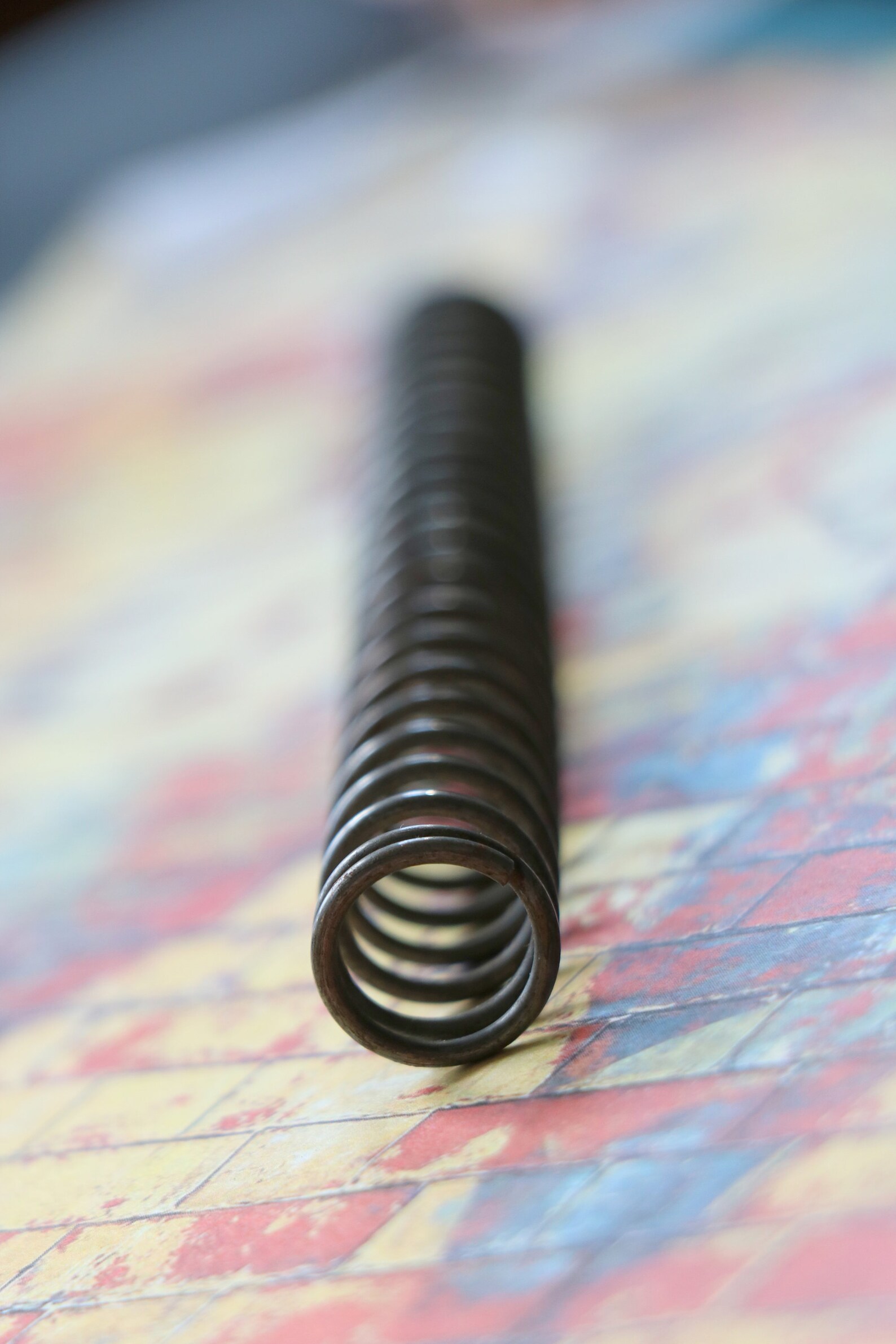 1 Vintage Large Industrial Steel 6-1/2 Inch Compression Spring | Etsy