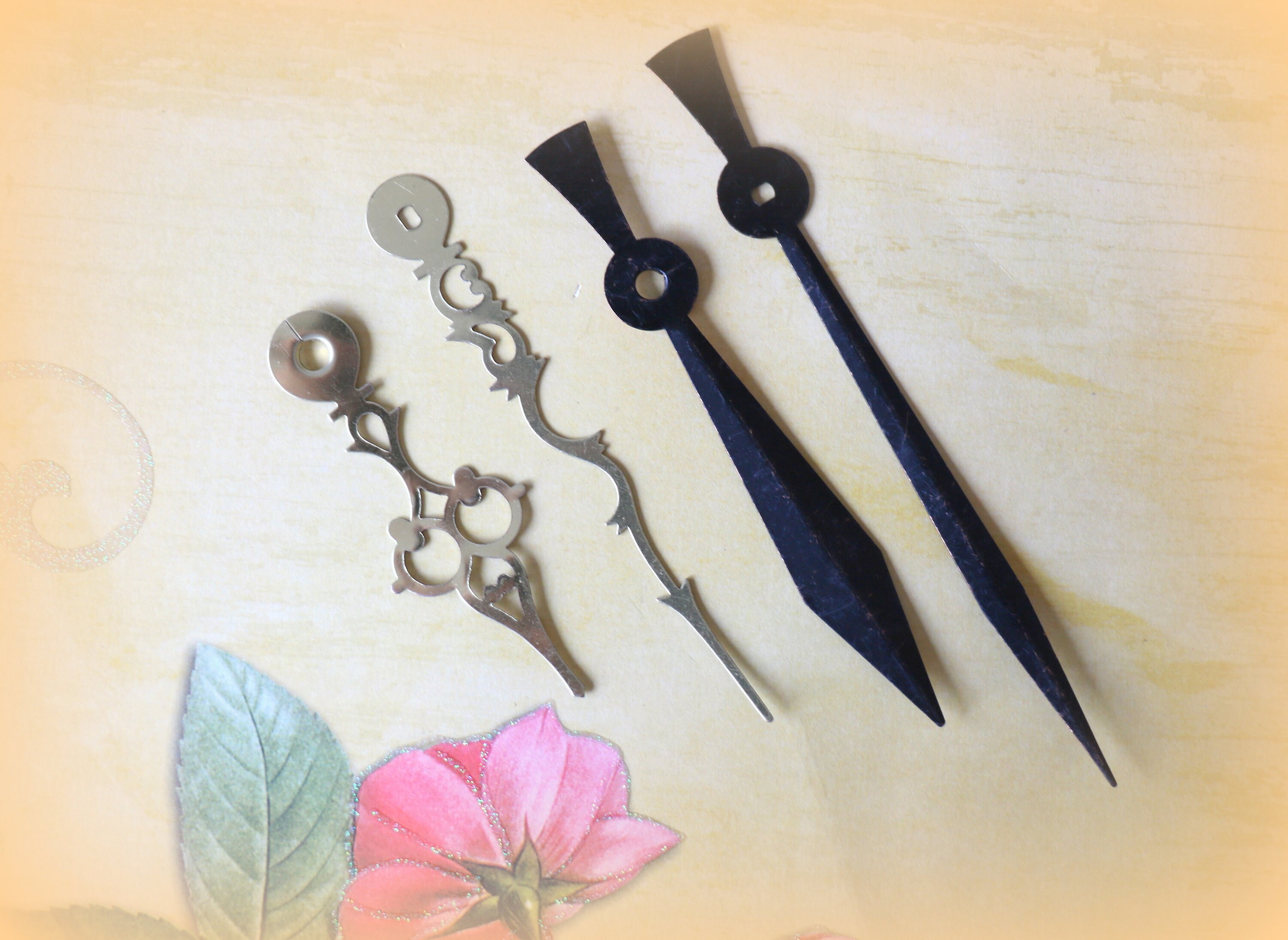 2 Vintage Clock Hands | Etsy