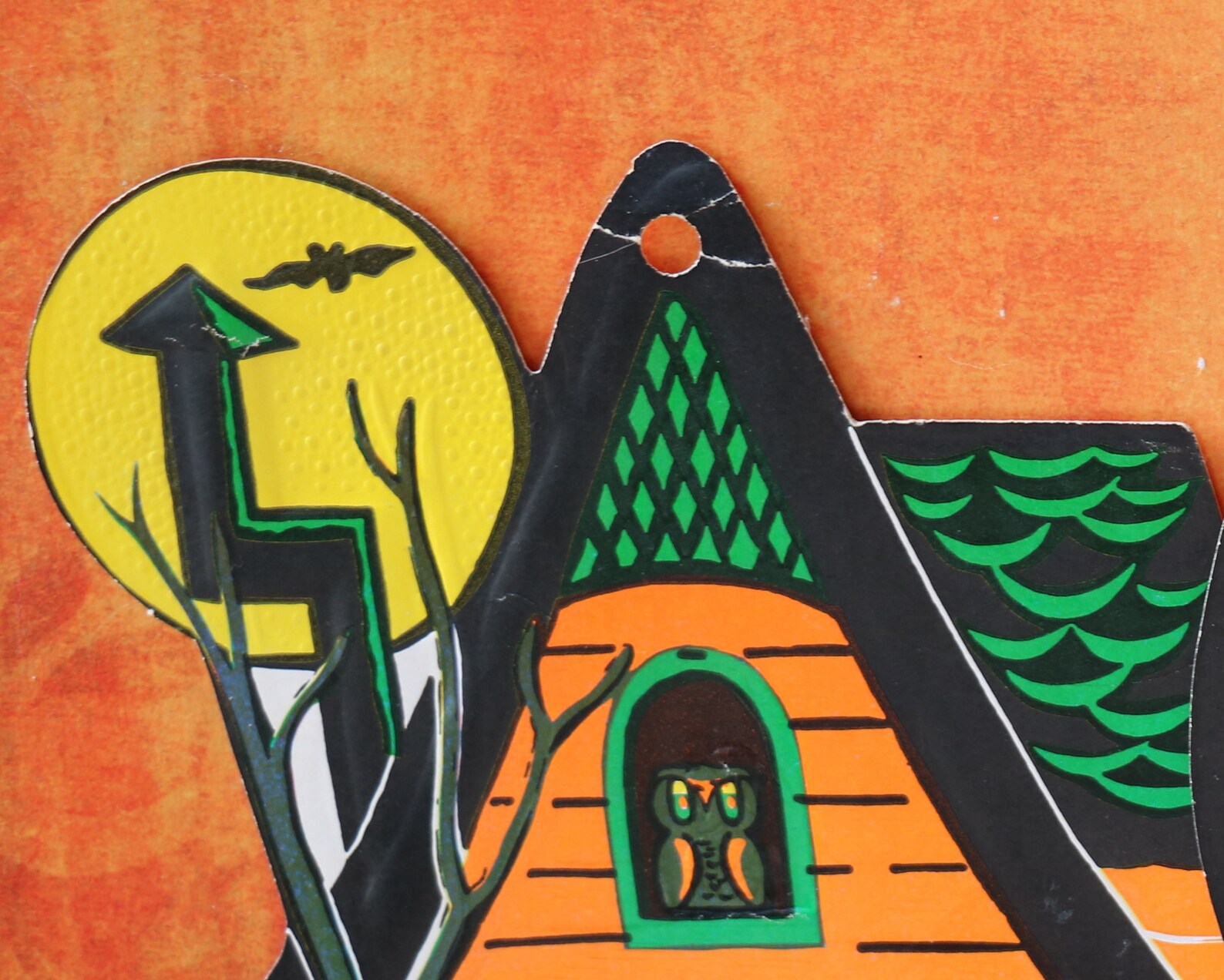 1 Vintage Beistle Embossed Halloween Die Cut - Etsy