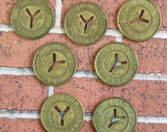 New York Subway Token - Etsy